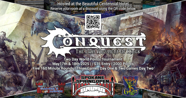 Conquest Worlds Points Event Player Packet – TheGamersHaven