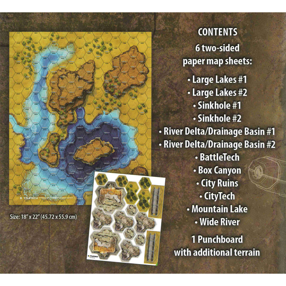 Battletech Map Pack Savannah – TheGamersHaven